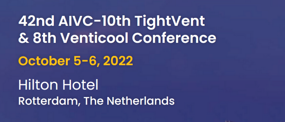 AIVC 2022 Conference: "Ventilation Challenges in a Changing World ...